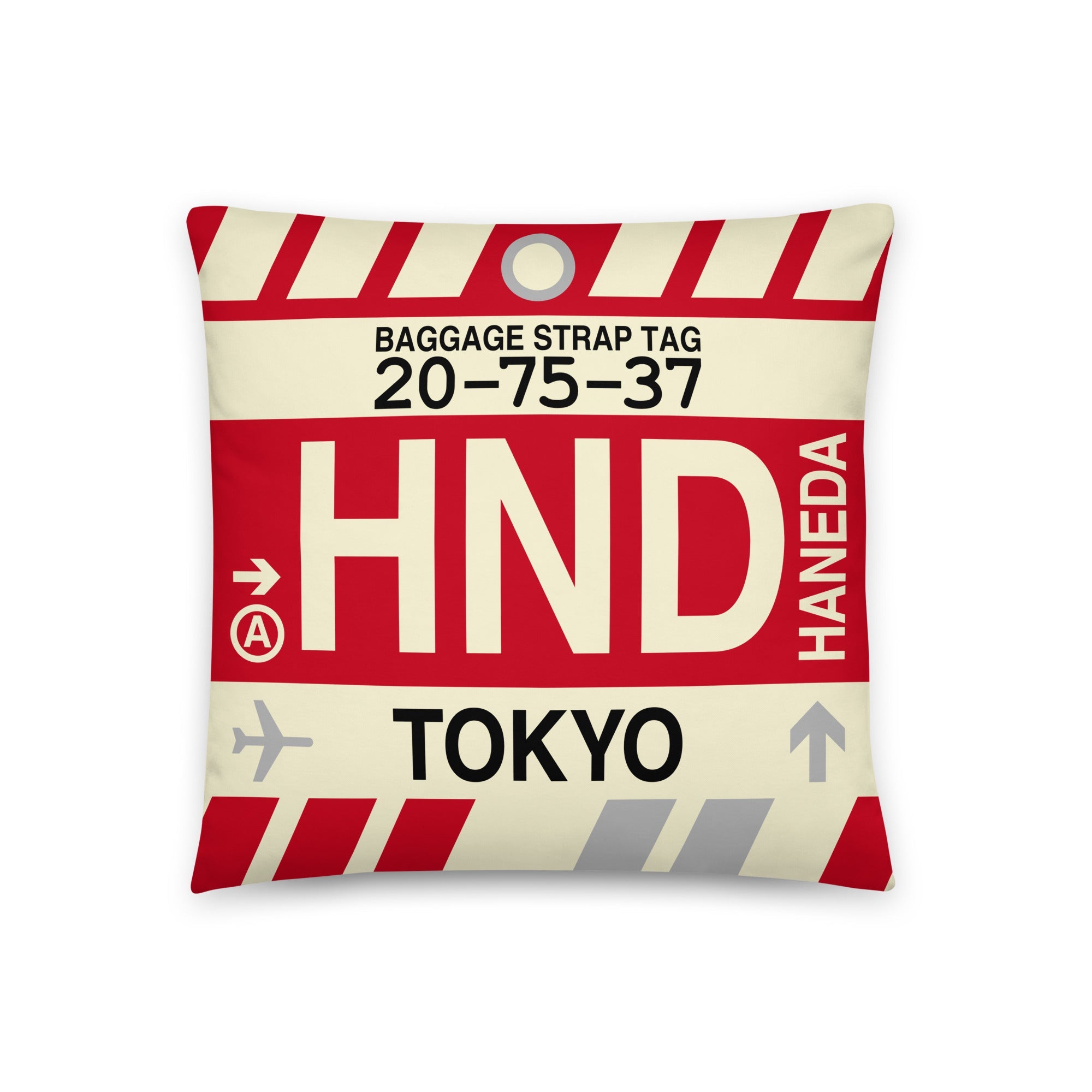 Shop Jet Age Airport Code Throw Pillows • Asia-Pacific • YHM Designs