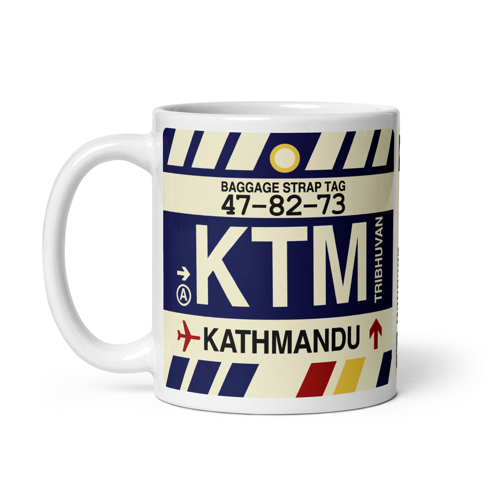 Travel Gift Coffee Mug • KTM Kathmandu • YHM Designs