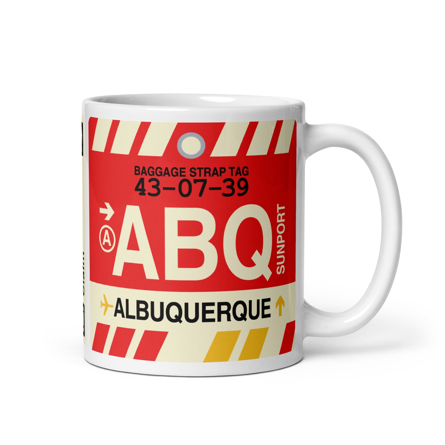 Travel Gift Coffee Mug • ABQ Albuquerque • YHM Designs